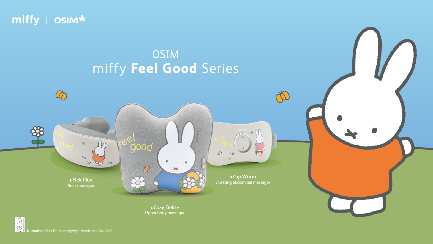 OSIM Miffy Feel Good Series - When Cuteness Meets Comfort